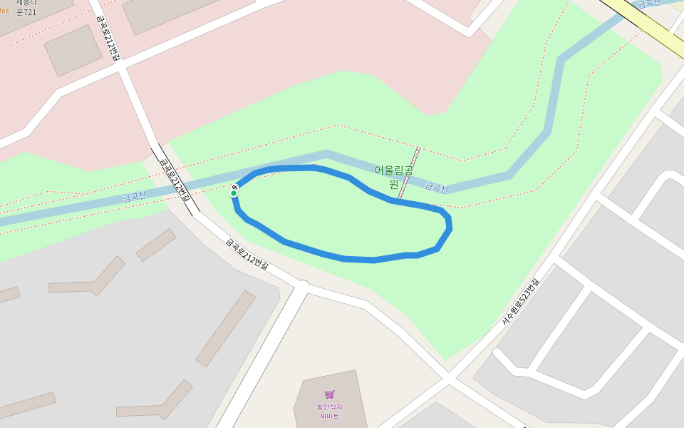 Oullim Park Walking and Running - Suwon-si, Gyeonggi-do, South Korea ...