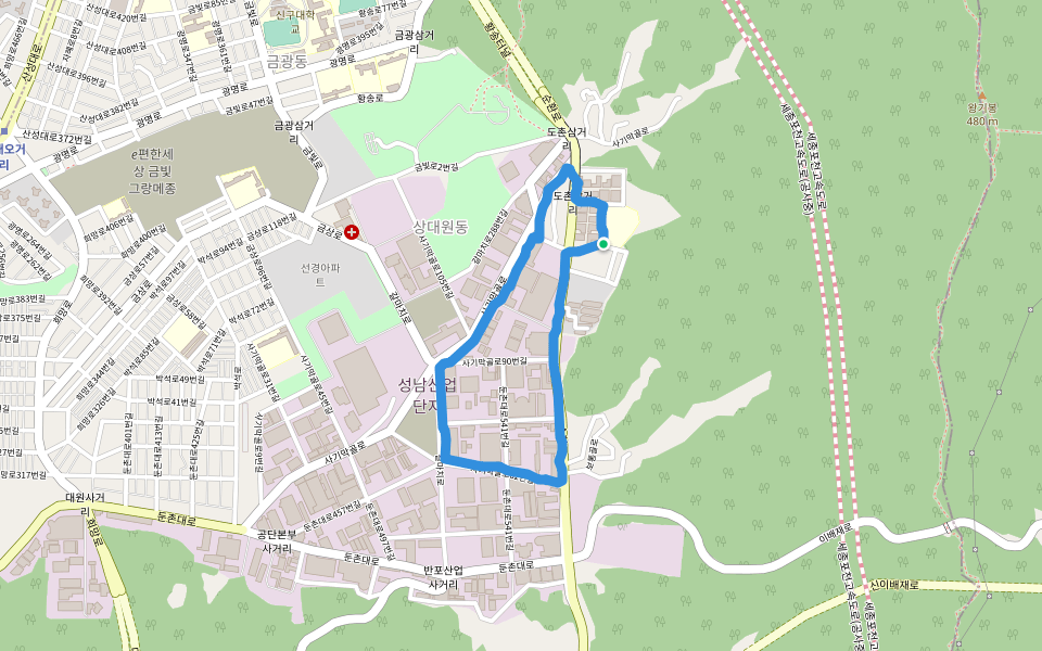 Hwangsong Park Hiking - Seongnam-si, Gyeonggi-do, South Korea | Pacer