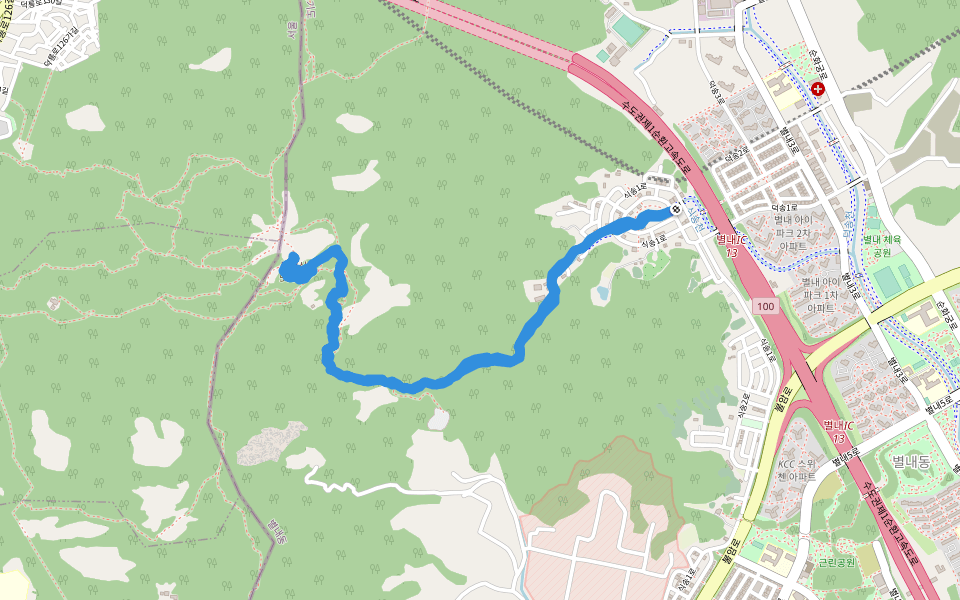 Buramsan in Gyeonggi-do | Walking Map