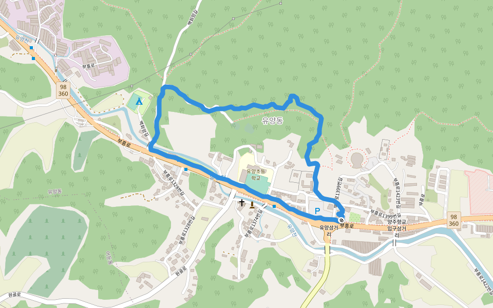 Yuyang ocho guardias Ruta de senderismo - Yangju, Gyeonggi | Pacer