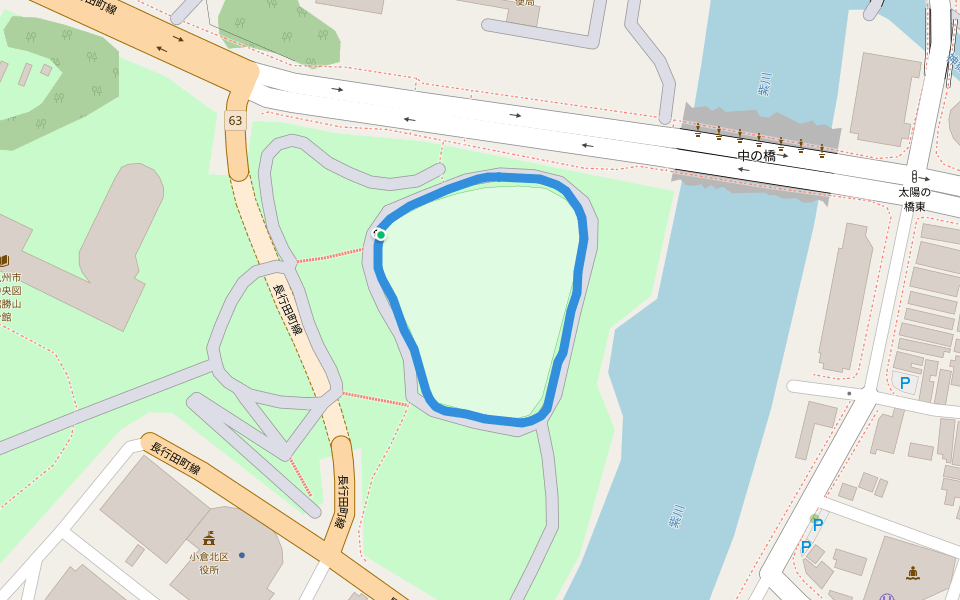 Castello di Kokura in Fukuoka | Walking Map