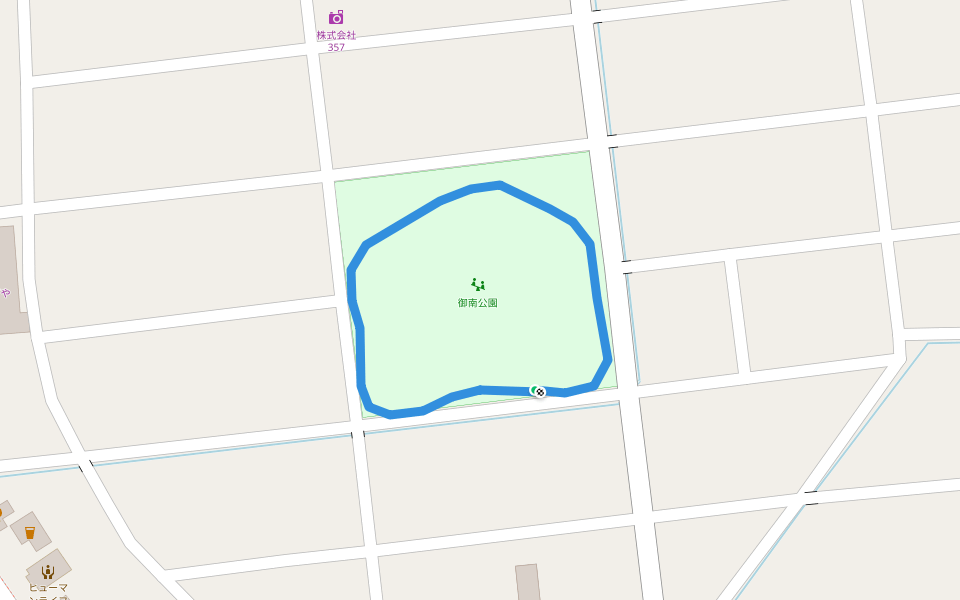 Onan Park in Okayama | Walking Map