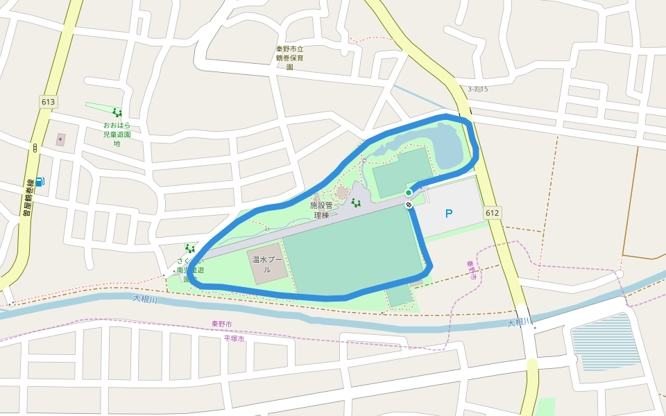 One Park Walking and Running - Hadano Shi, Japan | Pacer