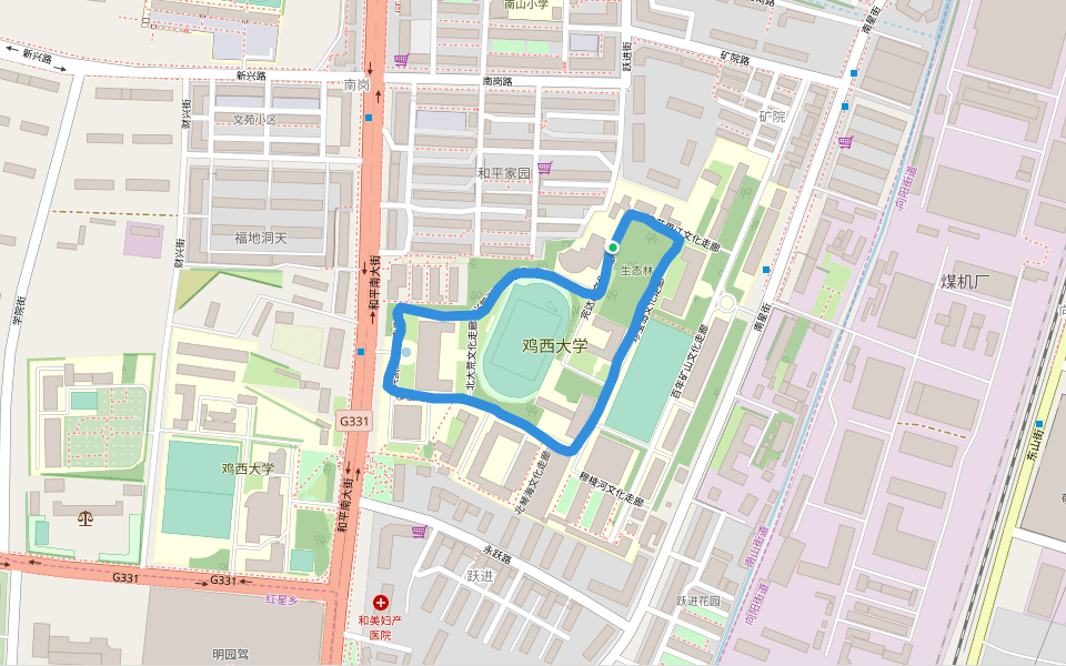 Jixi University Walking And Running Trail - China | Pacer