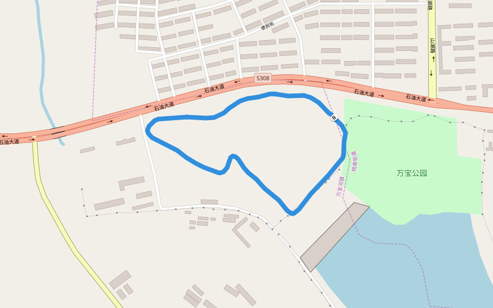 Wanbao Park Walking and Running - Qitaihe, China | Pacer