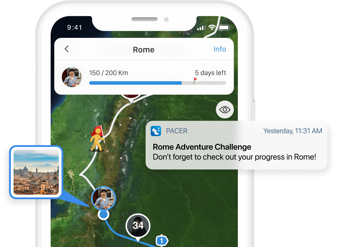 Pacer for Teams - Easy, Fun Corporate Step Challenges